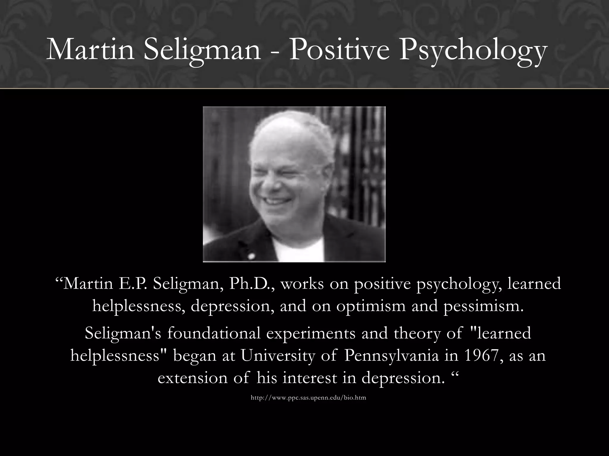 Positive Psychology In 5 Slides | PPTX