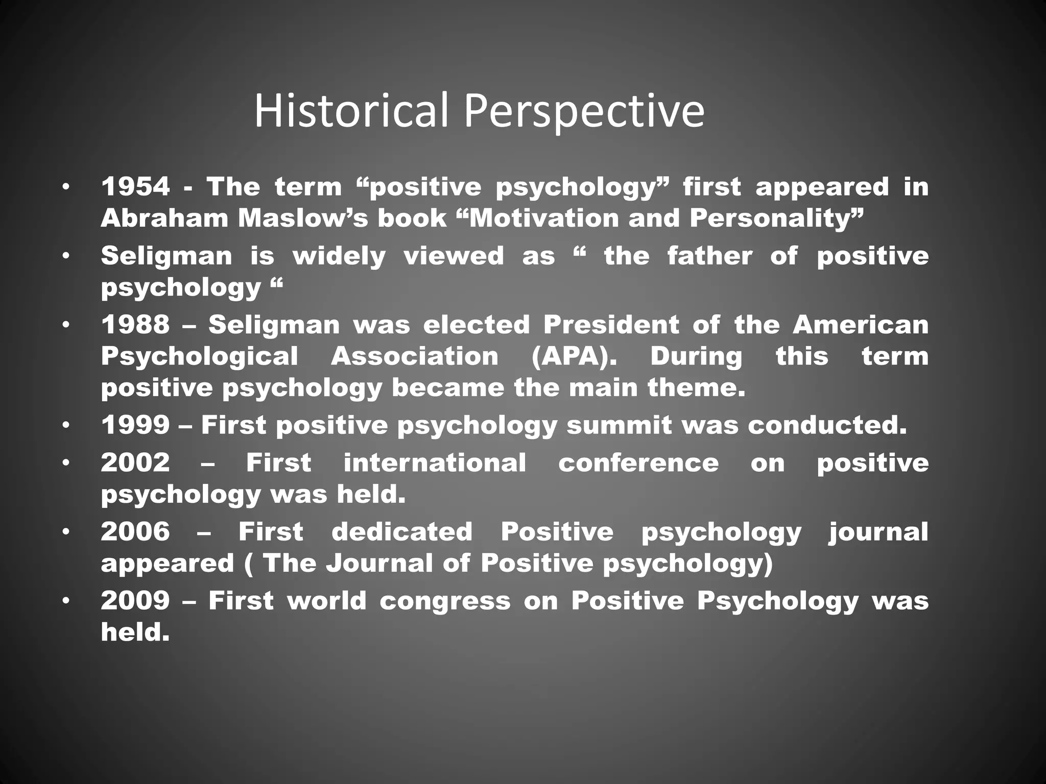 Positive Psychology in Organization | PPTX