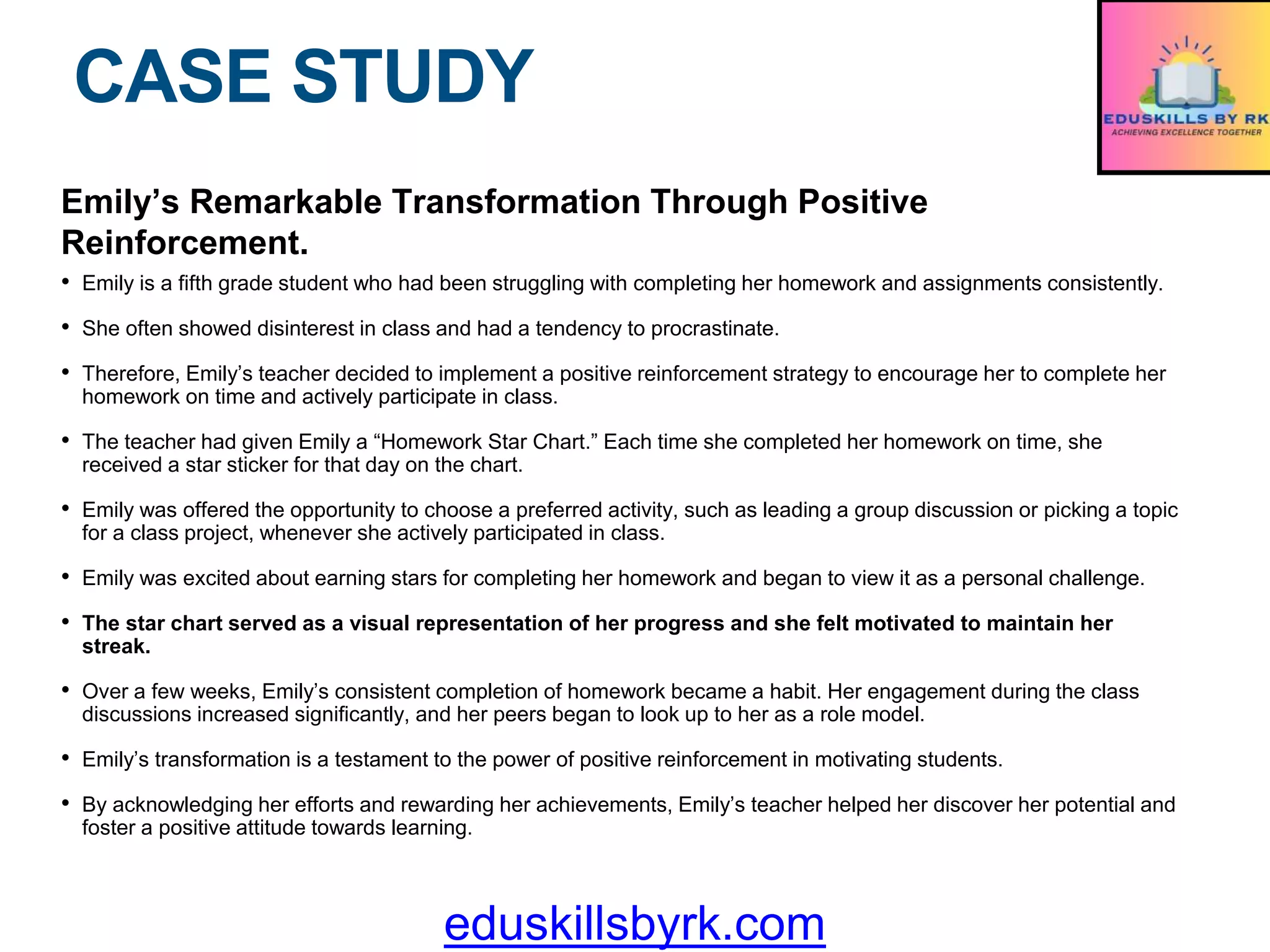 POSITIVE REINFORCEMENT | PPTX