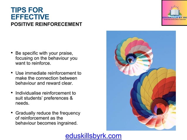 POSITIVE REINFORCEMENT | PPTX | Family and Relationships