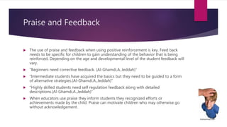 Positive reinforcement in the classroom | PPTX