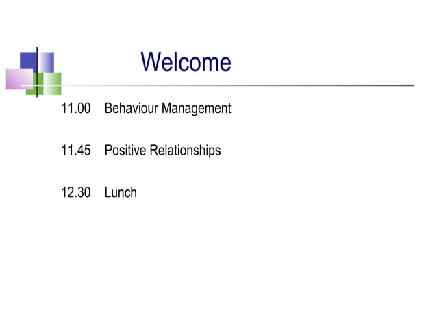 Positive relationships and behaviour management | PPT | Educational ...