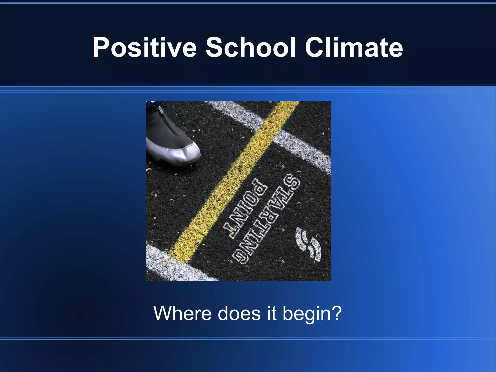 Positive School Climate Presentation | PPT