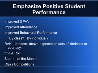 Positive School Climate Presentation | PPT