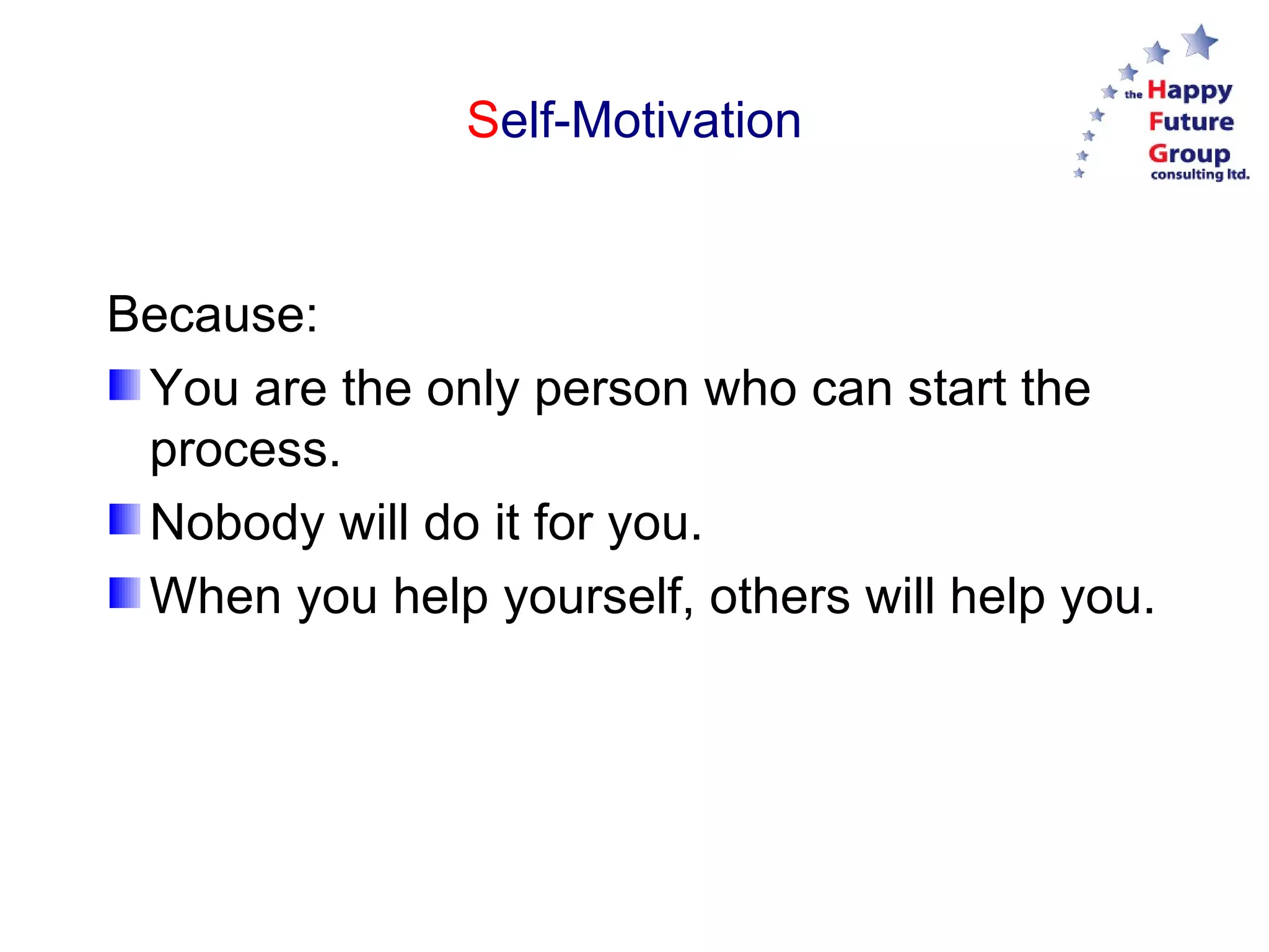 Positive Self Motivation | PPT