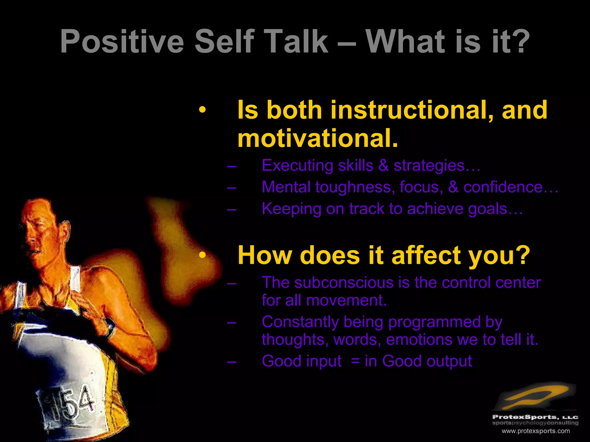 Positive Self Talk | PDF
