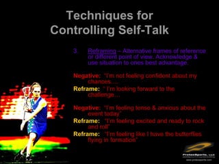 Positive Self Talk | PDF