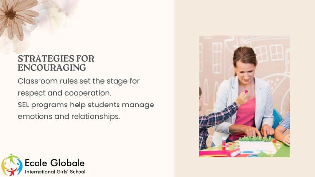 Positive Social Behavior In Classrooms Pptx