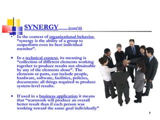 Positive Synergy | PPT