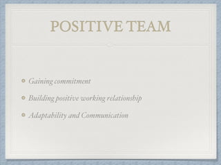 Positive team | PDF