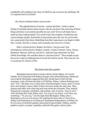 Positive thinking | PDF