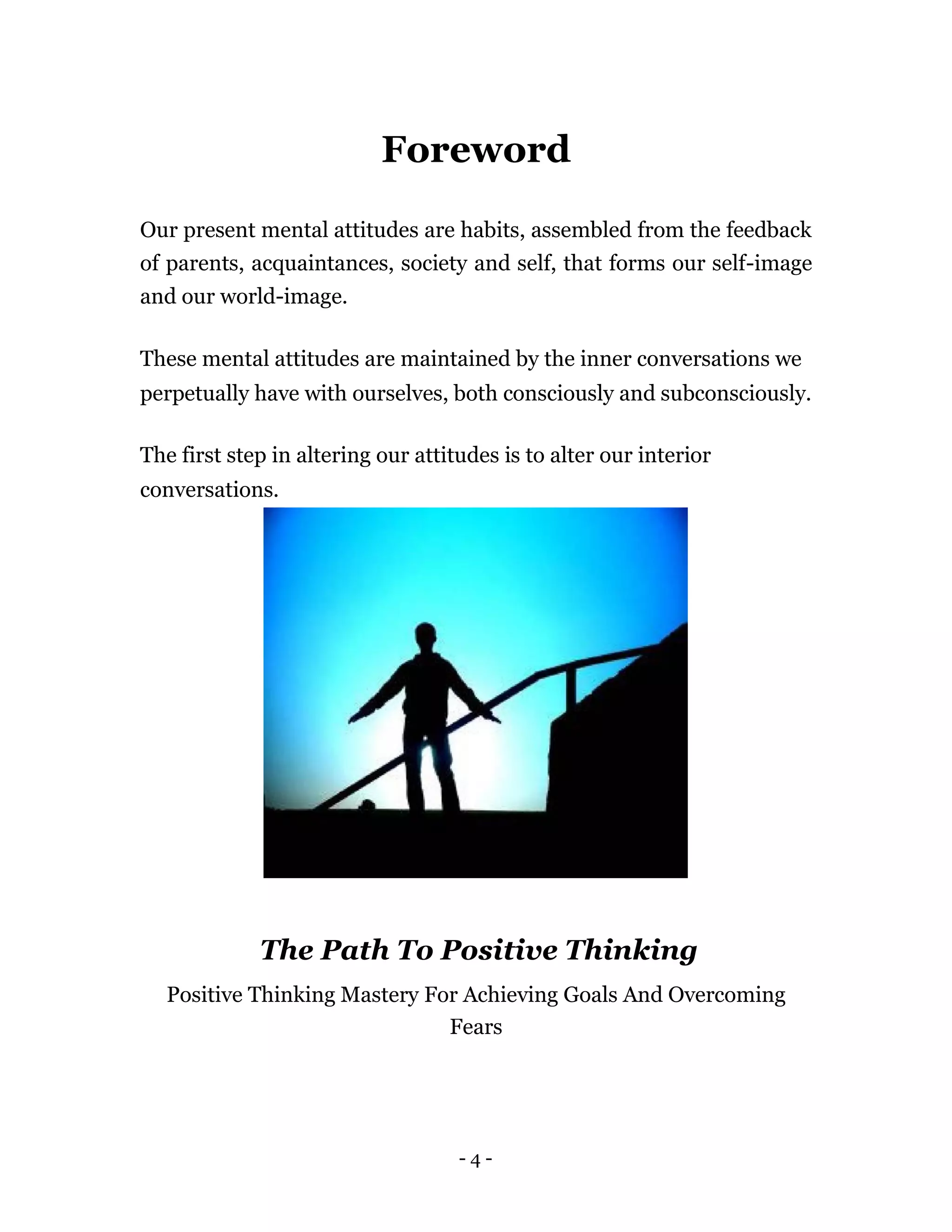 The Path to Positive Thinking | PDF