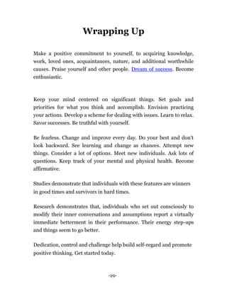 The Path to Positive Thinking | PDF