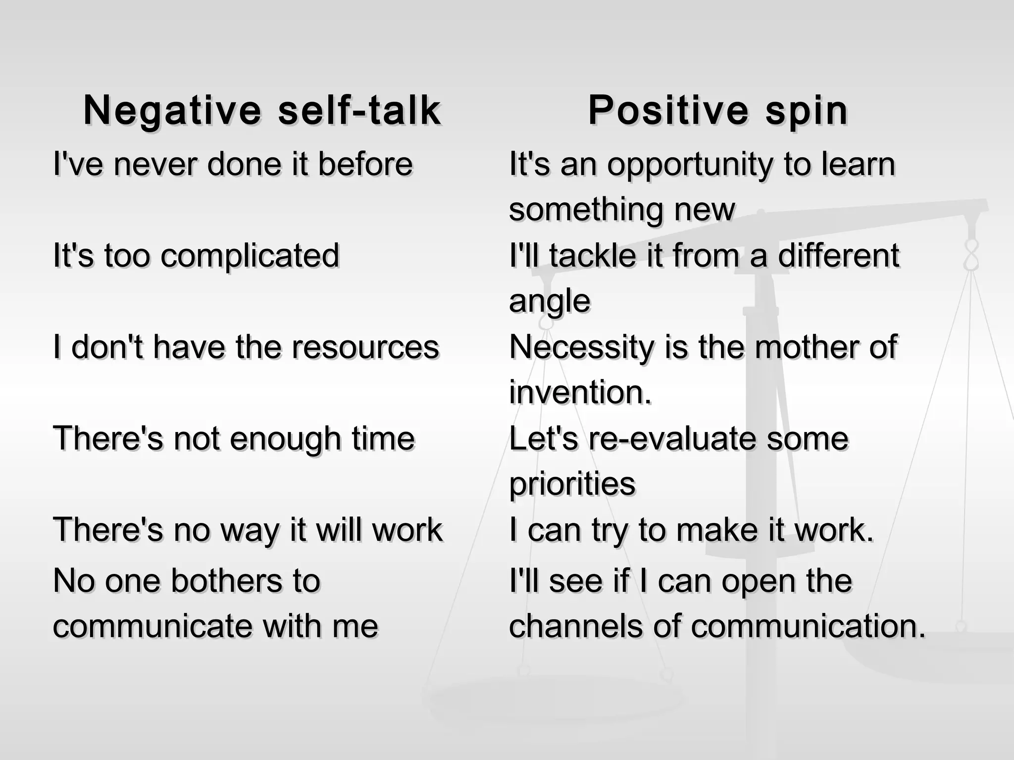 Positive thinking | PPT