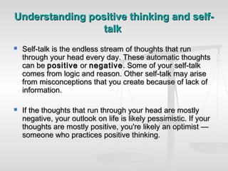 Positive thinking | PPT