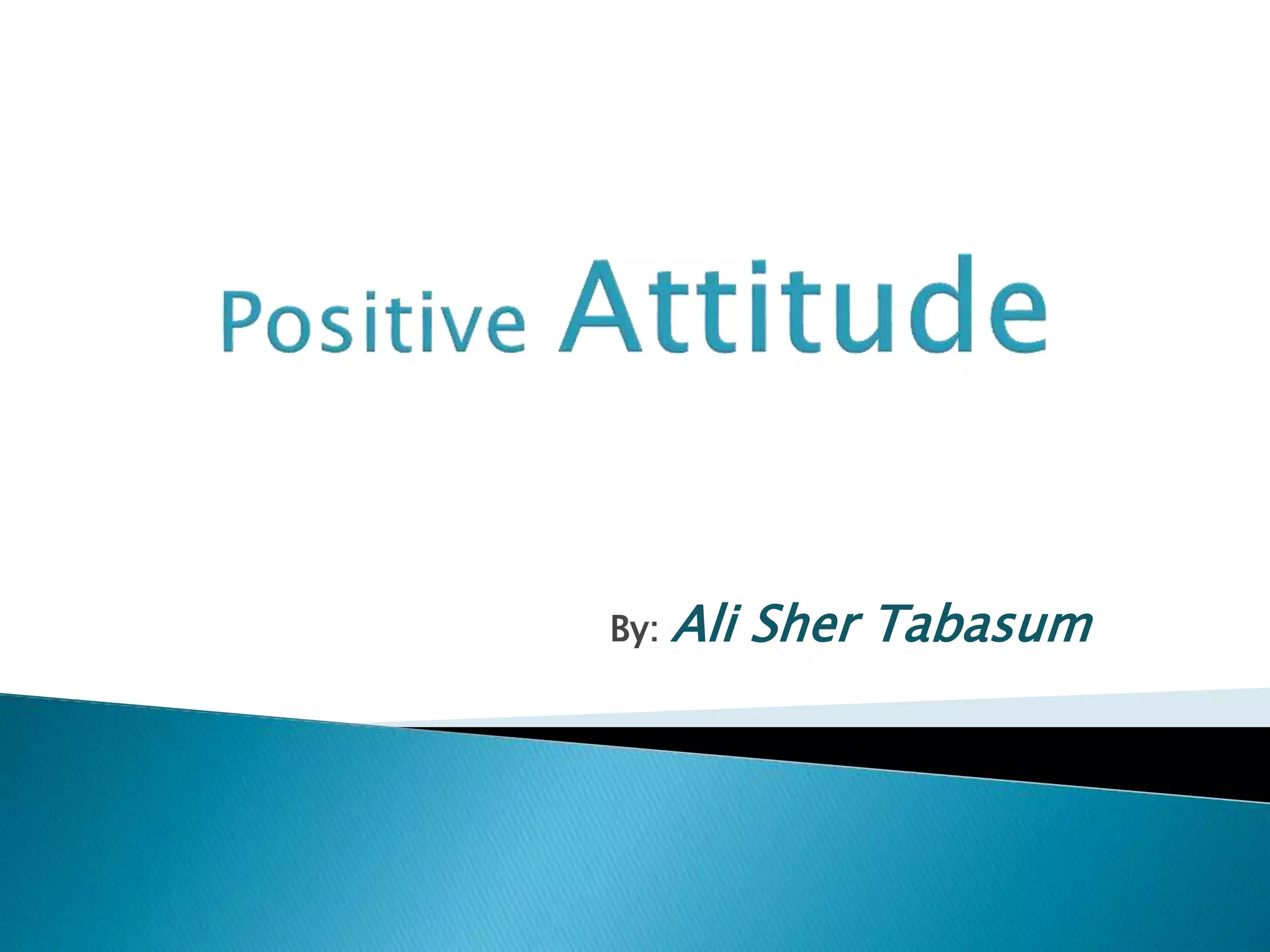 Positive thinking | PPT