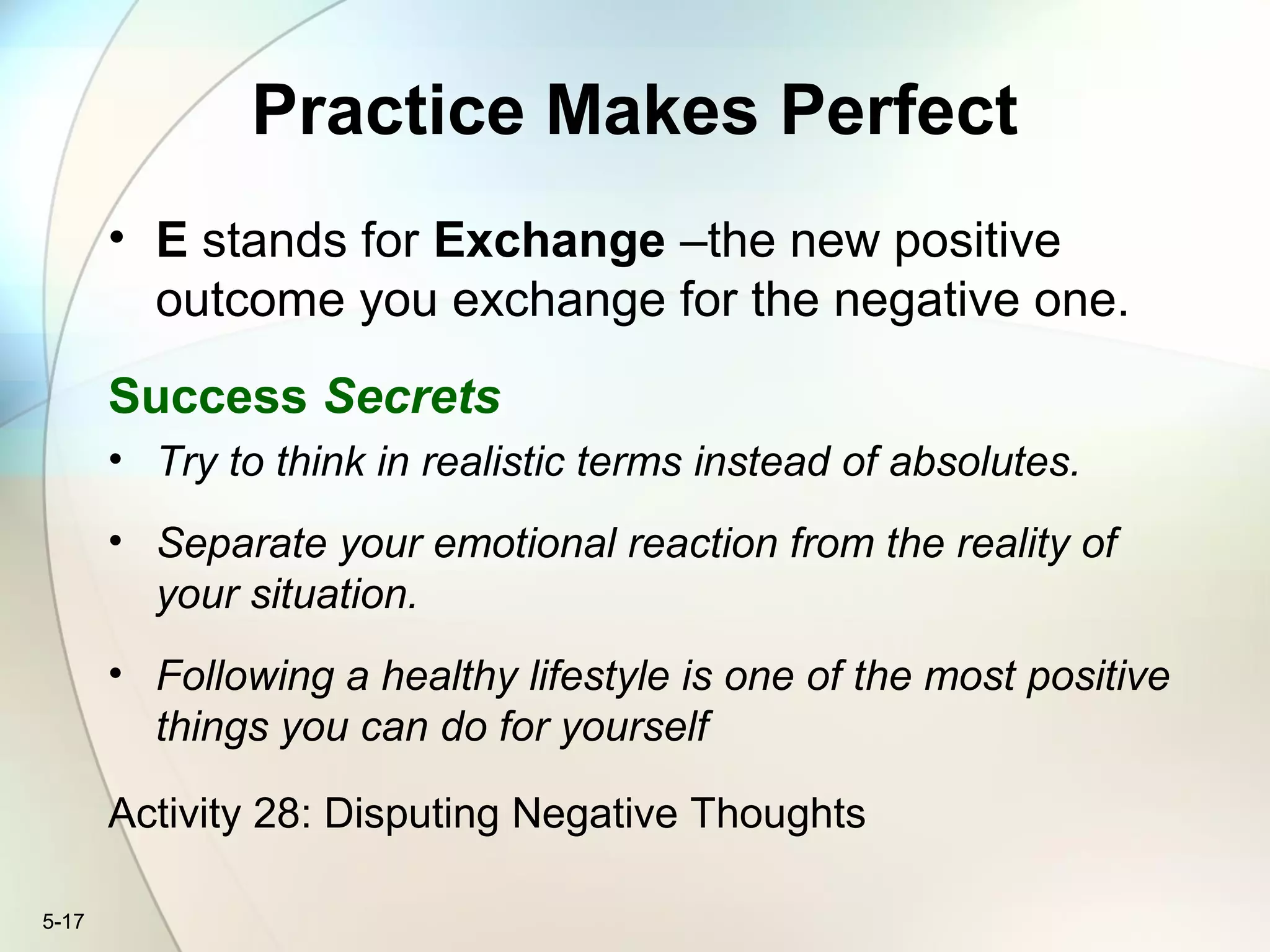 Positive thinking | PPT | Mental Health | Diseases and Conditions