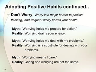 Positive thinking | PPT | Mental Health | Diseases and Conditions