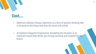 Positive thinking & Right Attitude | PPTX