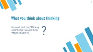 Positive thinking & Right Attitude | PPTX