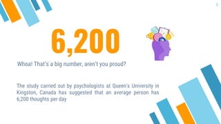 Positive thinking & Right Attitude | PPTX