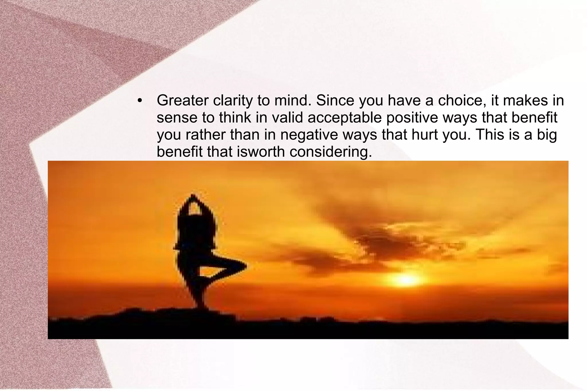 Positive thinking: key to success | ODP