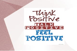 Positive thinking: key to success | ODP