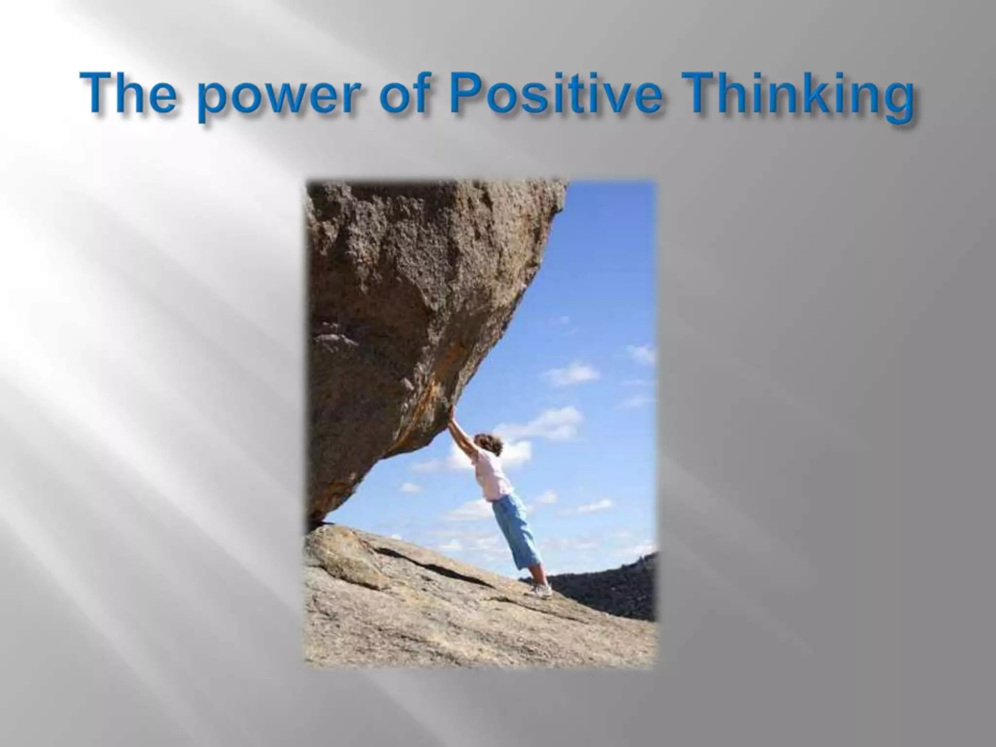 Positive Thinking | PPSX