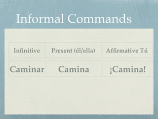 Positive tú commands | PDF