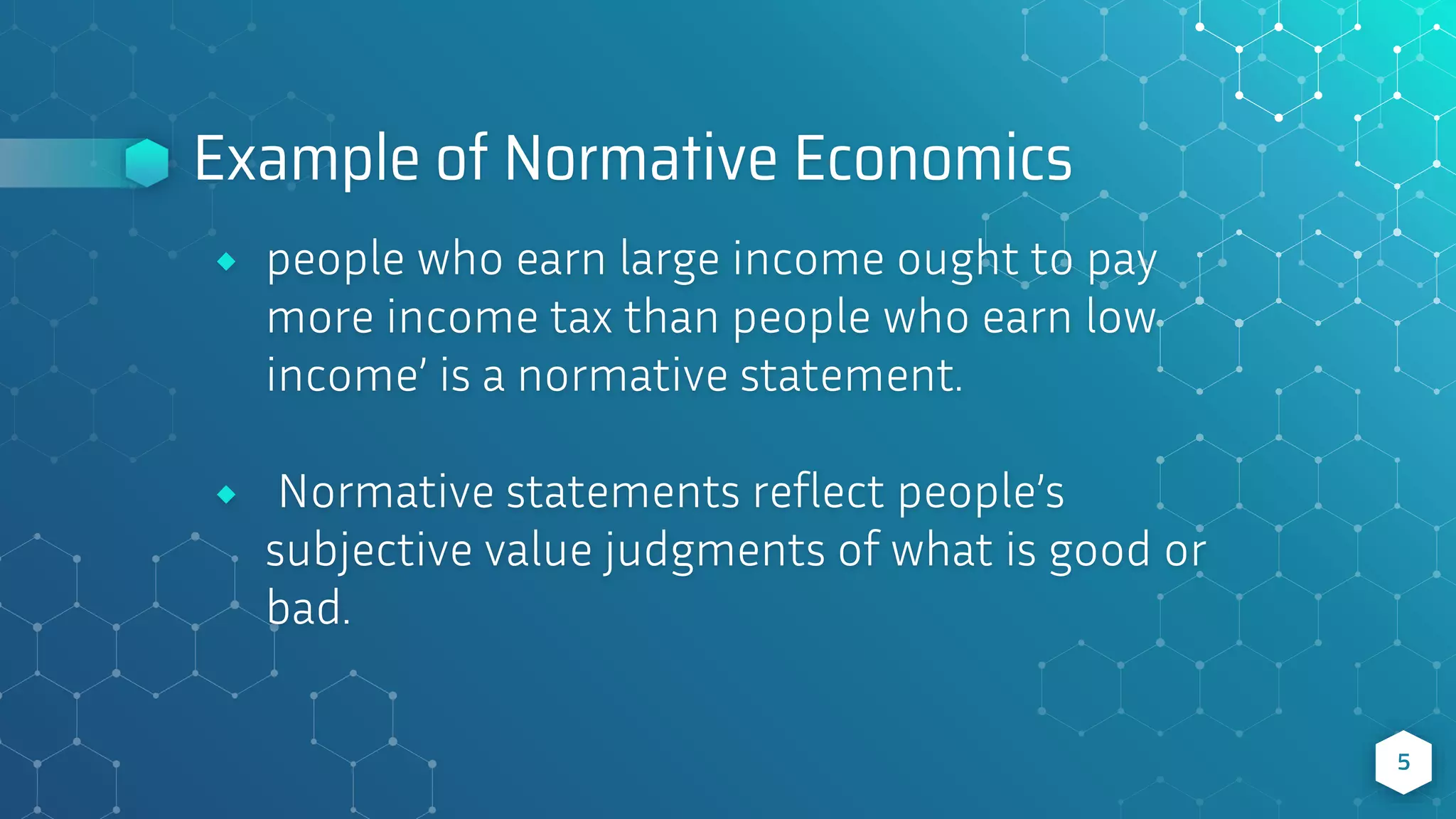 Positive vs normative | PPTX