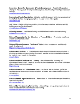 Positive youth development | PDF