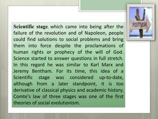 Positivism and Auguste comte | PPTX