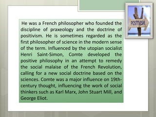 Auguste Comte Positive Philosophy