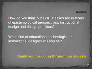 Positivism & Constructivism | PPSX