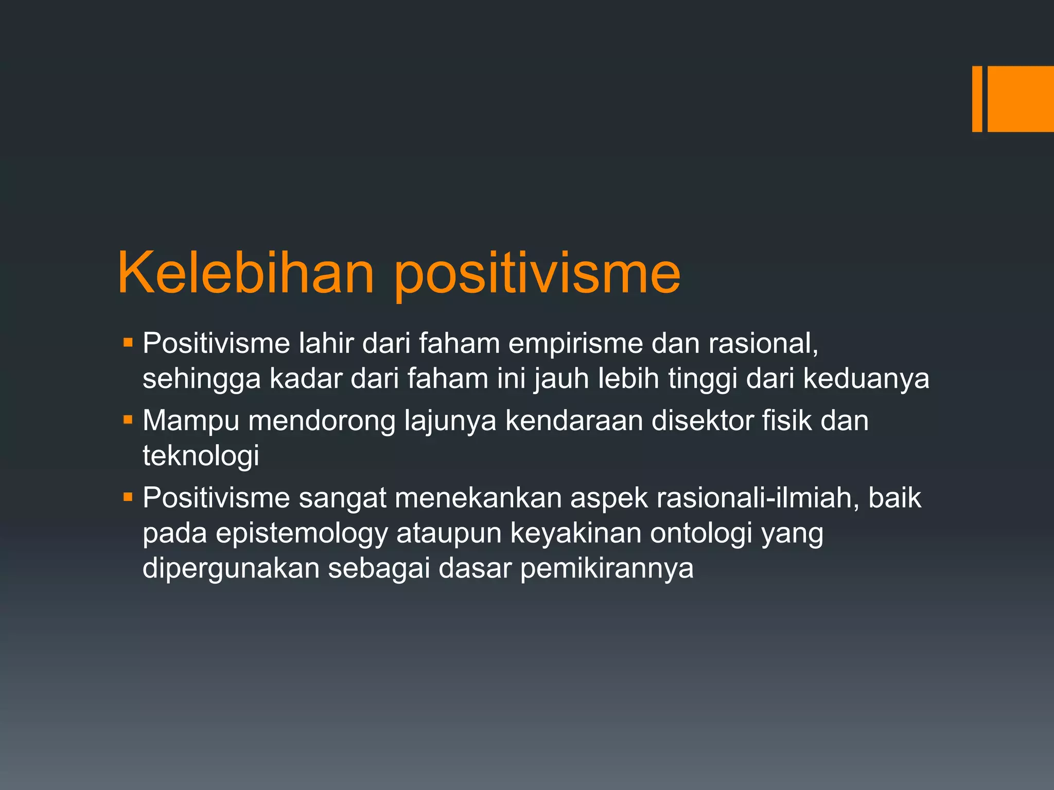Positivisme | PPTX