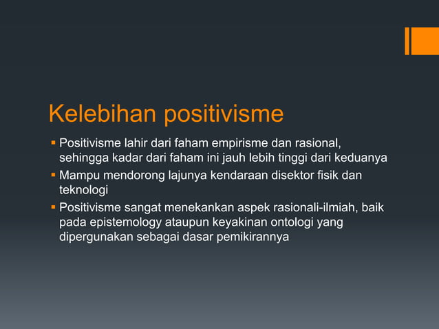 Positivisme | PPTX