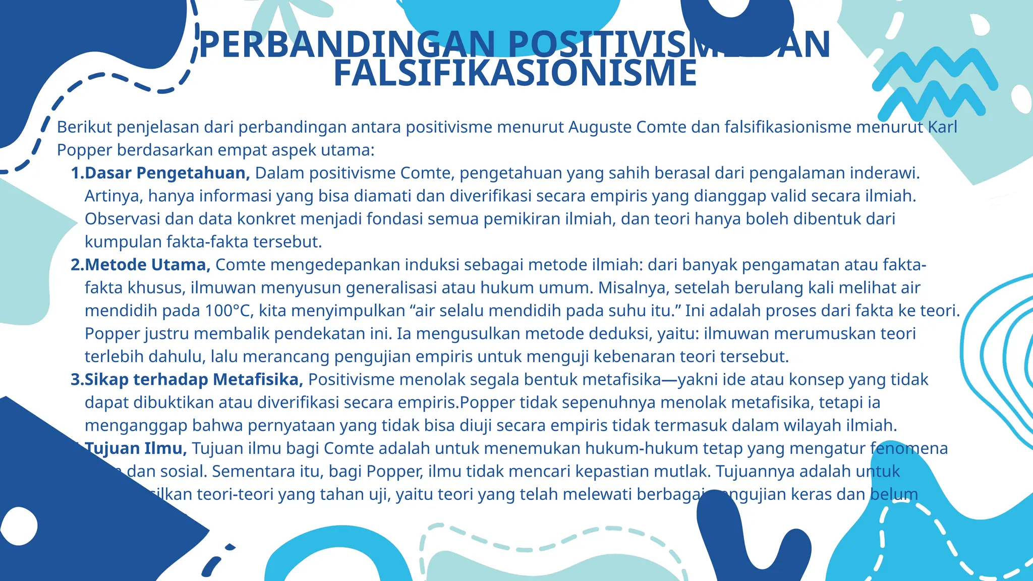 POSITIVISME AUGUS COMTE & INDUKIVISME KARL POPPE.pptx