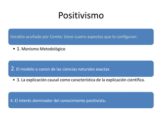 Positivismo | PPTX
