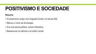 Positivismo | PPTX
