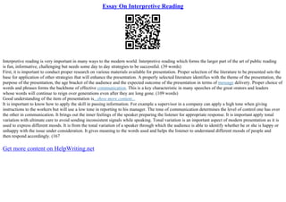 Positivism Vs Interpretivism Essay | PPT