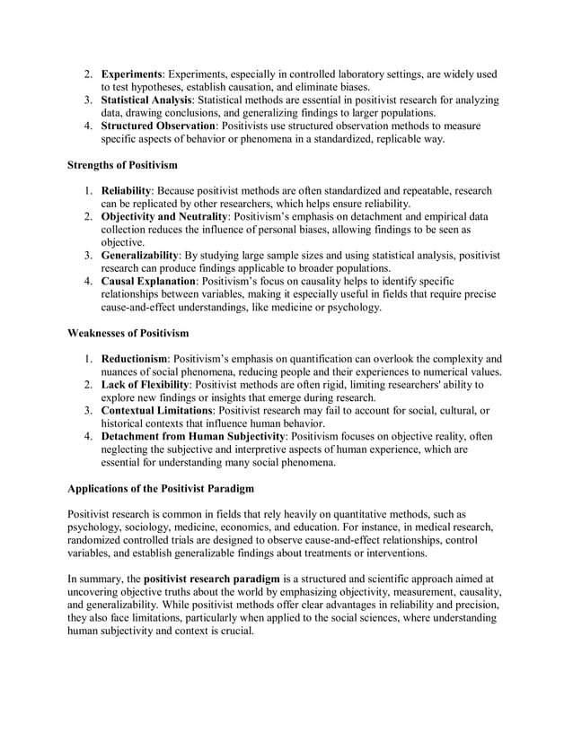 Positivist Research paradigm (1) in the field of research processs.pdf