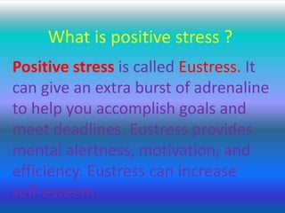 Positiv streess | PPT