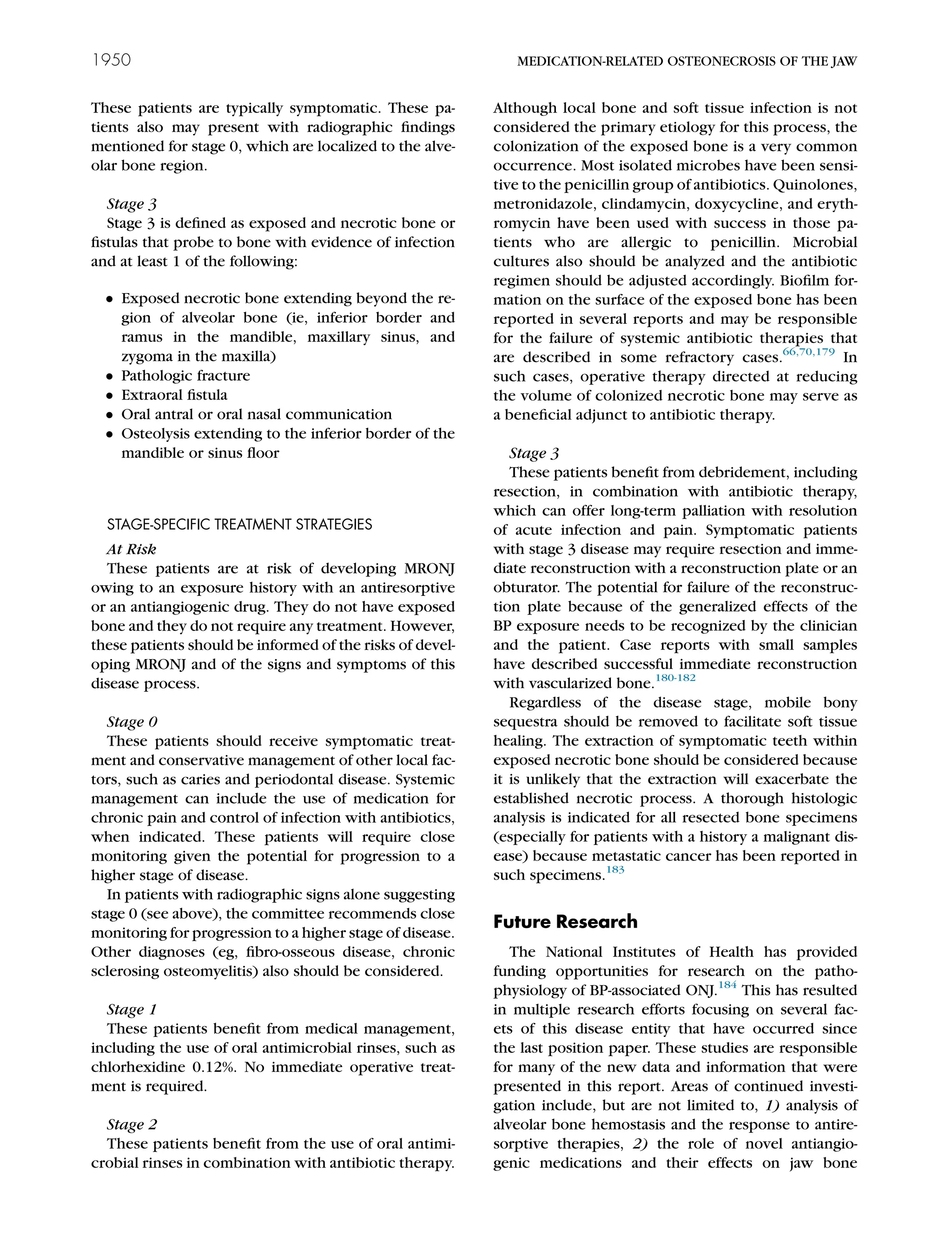 position paper 2014 medication related osteoradionecrosis of jaw | PDF