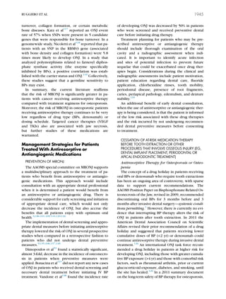 position paper 2014 medication related osteoradionecrosis of jaw | PDF