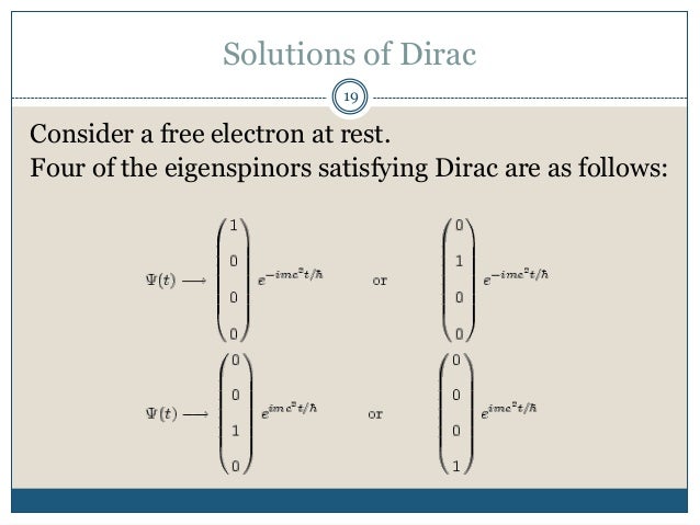 Dirac's Positron
