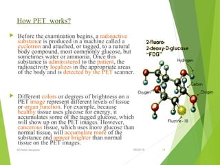 Positron emission Tomography (PET) | PPT