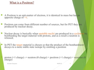 Positron emission Tomography (PET) | PPT