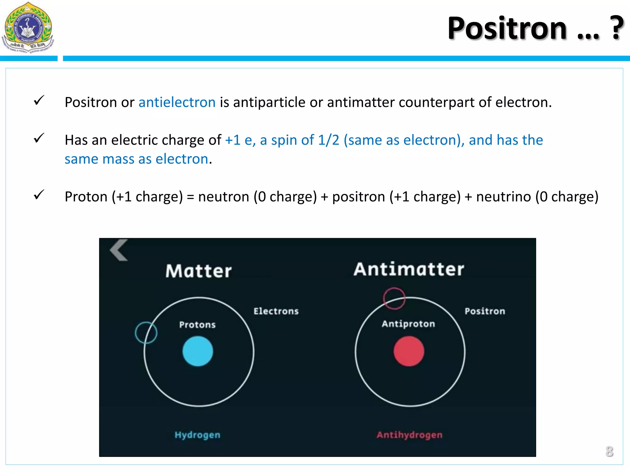 Positron emission tomography and its application in veterinary field | PPTX