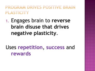 Posit science program primer | PPTX