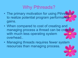 Posix threads(asha) | PPT